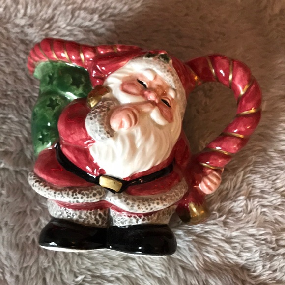 Holiday | Fitz And Floyd Mini Santa Pitcher | Poshmark
